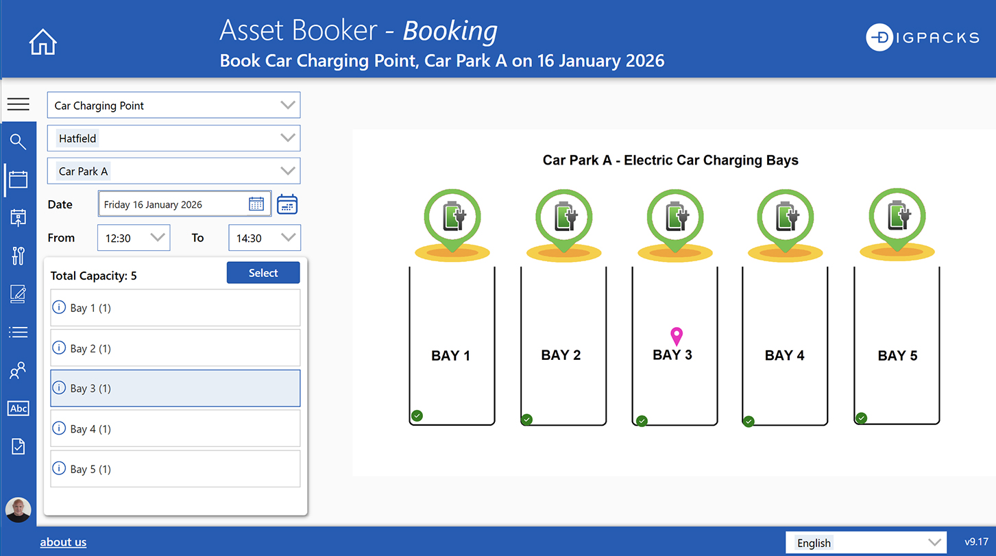 Asset Booker - DigPacks